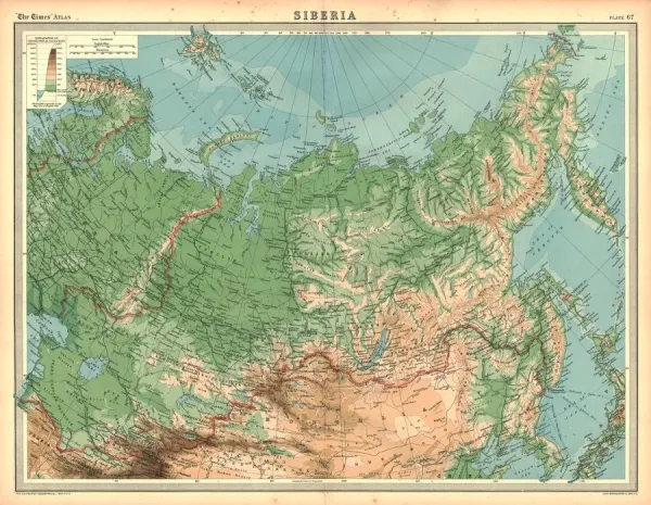 Kamchatka Peninsula Map Plate